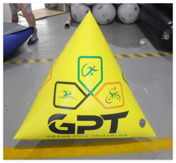 Custom Inflatable Triangle Buoy Manufacturer